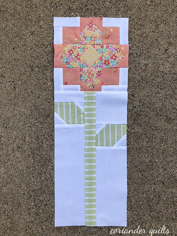 Patchwork Flower Quilt Block – Coriander Quilts
