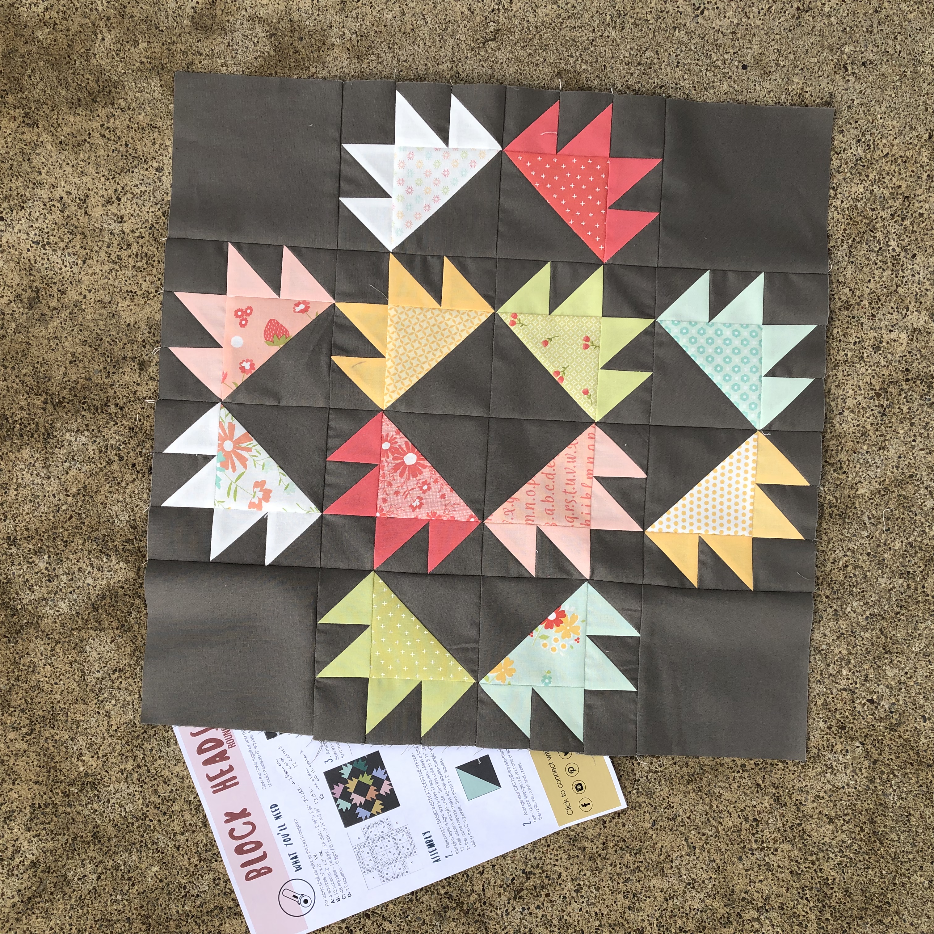 Blockheads Block #45 – Coriander Quilts