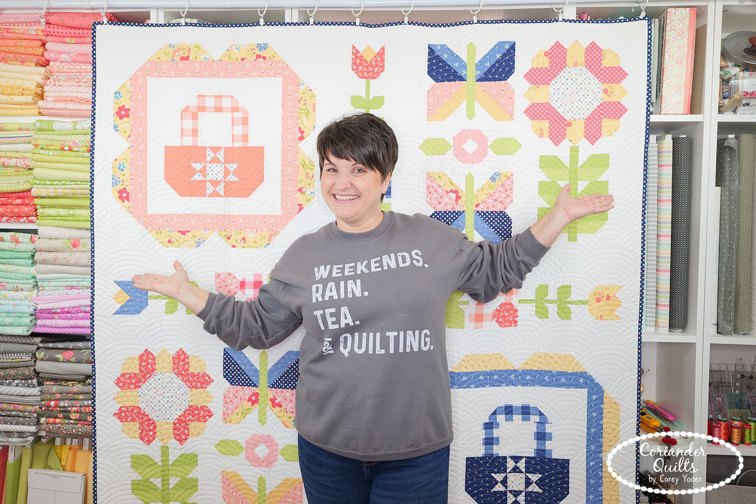 Bountiful-Quilt-Picture – Coriander Quilts